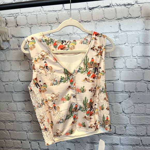 Turquoise Haven | Other | Nwt Western Vest Turquoise Haven | Poshmark
